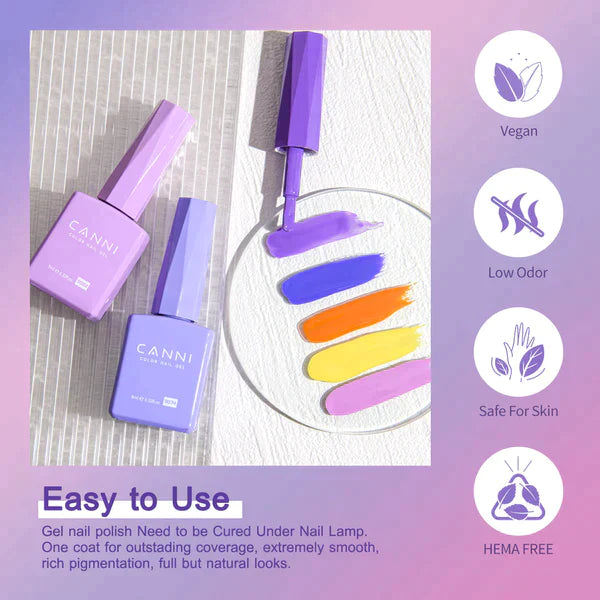 CANNI HEMA FREE UV/LED gél lakk 9ml - 9076 – NAIL SHOP